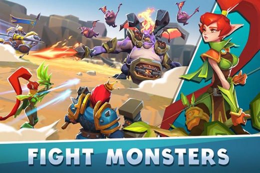 Brave Conquest MOD APK + OBB Data v1.4.2 (One Hit Skill) for Android