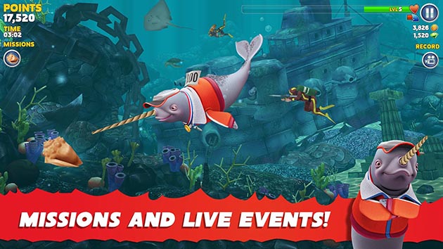Hungry Shark Evolution MOD APK 9.3.0 (Unlimited Coins) for Android