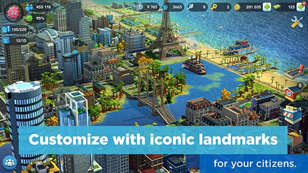 SimCity BuildIt MOD APK 1.43.5.107272 (Unlimited Money) for Android