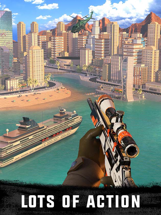 Sniper 3D Gun Shooter MOD APK 3.50.0 (Unlimited Coins) for Android