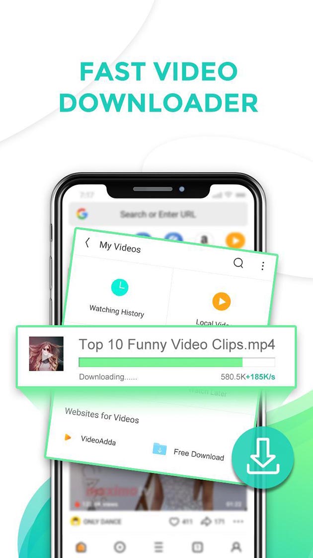 UC Browser Mini MOD APK 12.12.10.1227 (Ad-Free) for Android