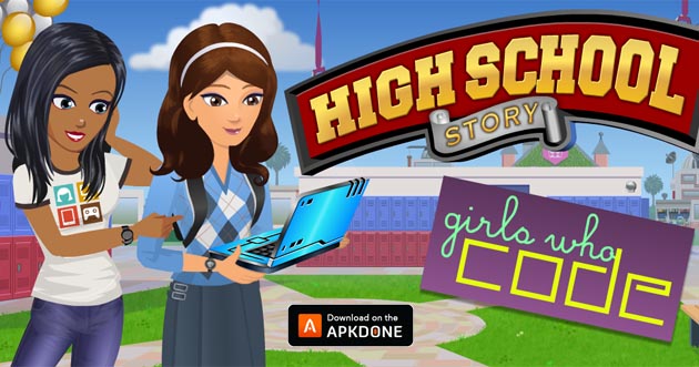 High School Story MOD APK 5.4.0 (Free Shopping) for Android - Download