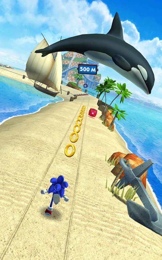 Sonic Dash MOD APK 5.5.1 (Unlimited Rings) for Android