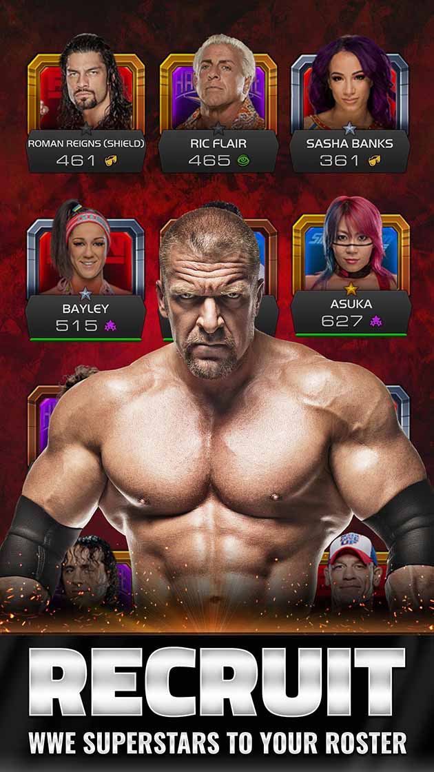 WWE Universe MOD APK 1.4.0 (Unlimited Drafts) for Android - Download