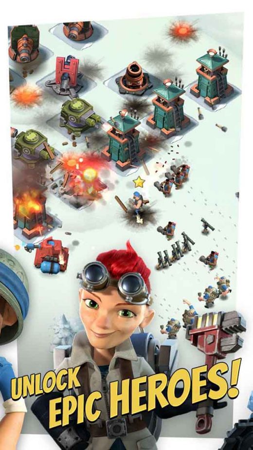 Boom Beach MOD APK 44.243 (Unlimited Money) for Android