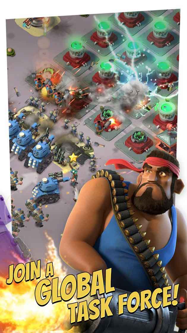 Boom Beach MOD APK 45.542 (Unlimited Money) for Android