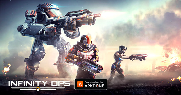 Infinity Ops: Online FPS MOD APK + OBB Data file v1.12.1 Download