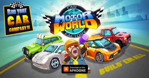Motor World Car Factory MOD APK 1.9037 (Unlimited Money) for Android - Download