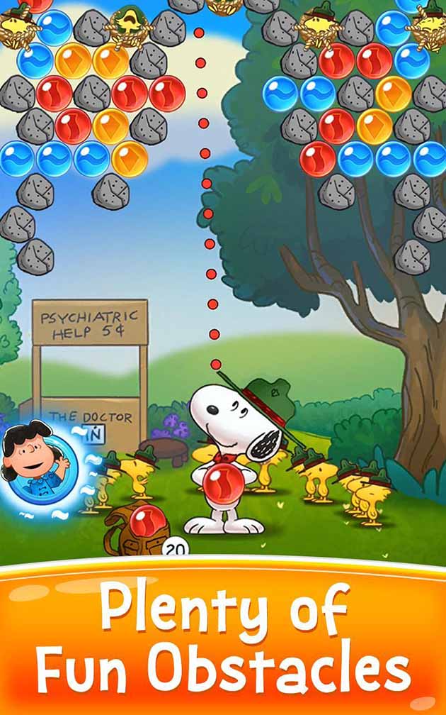 Snoopy POP MOD APK 1.78.000 (Unlimited Life) for Android
