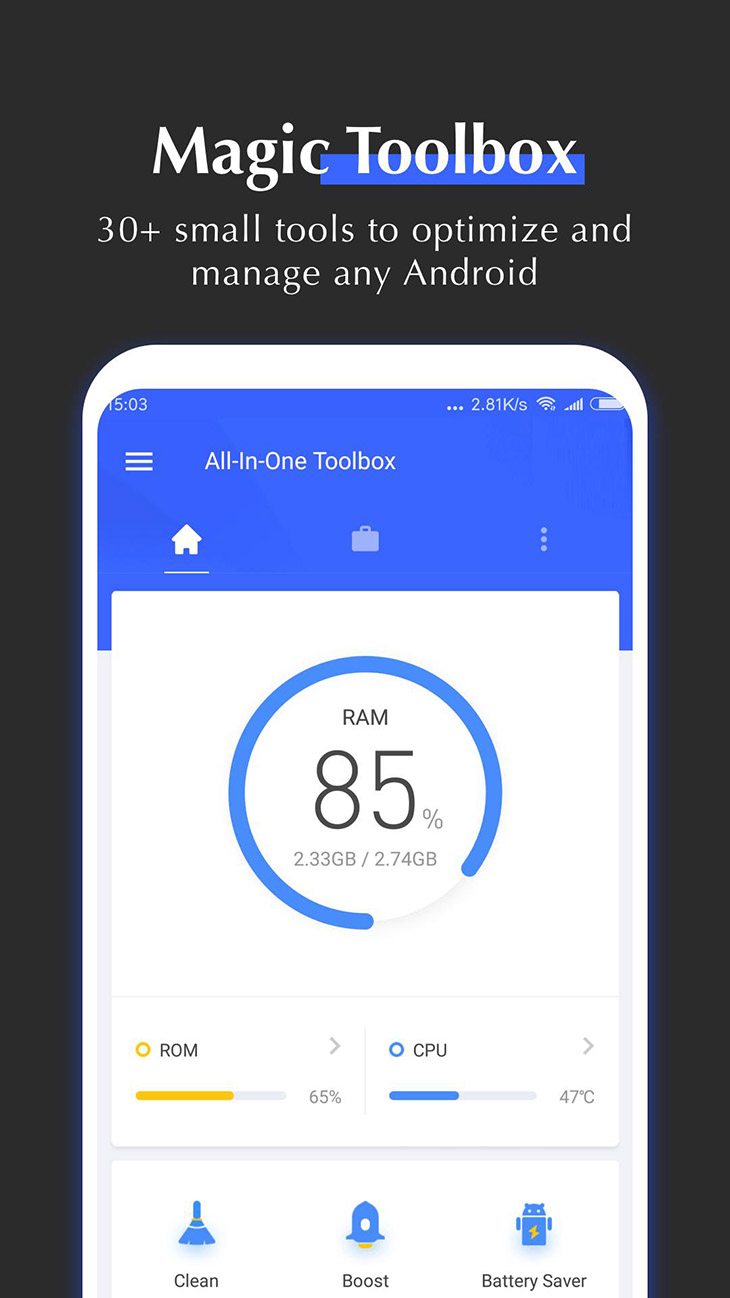 All-In-One Toolbox MOD APK 8.2.8.1 (Pro Unlocked) for Android