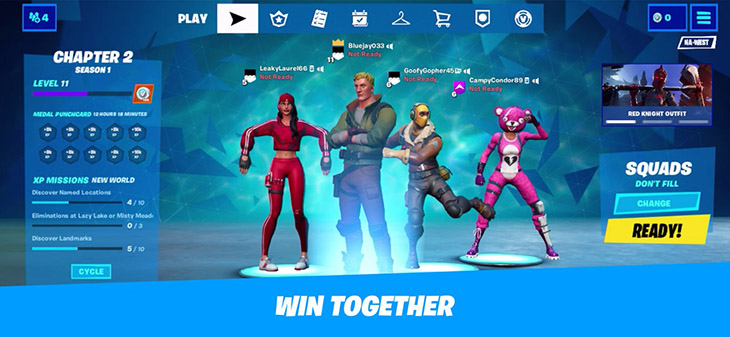 Fortnite Mobile 21.10.0-20696680 APK for Android