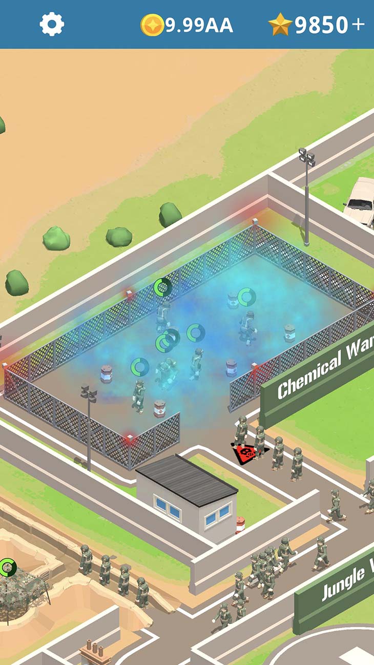 Idle Army Base MOD APK 2.2.0 (Free Shopping) for Android