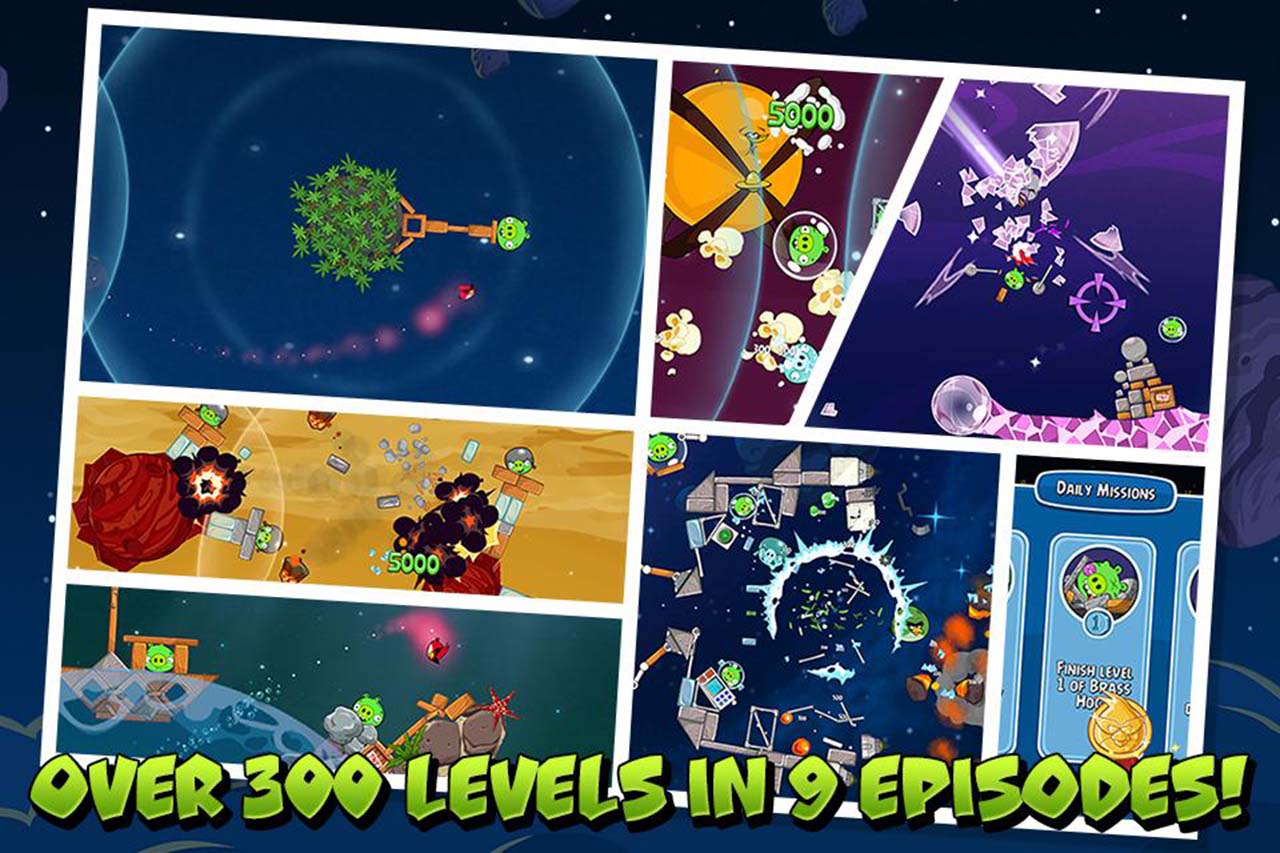 Angry Birds Space HD MOD APK 2.2.14 Download (Unlocked) free for Android