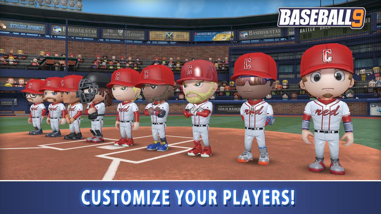 BASEBALL 9 MOD APK 1.9.6 (Unlimited Money) for Android