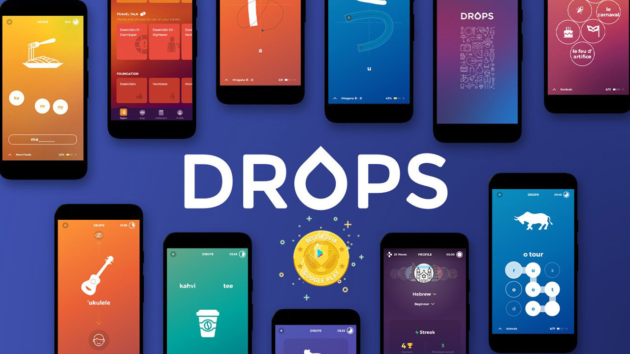 Drops Language Learning MOD APK 36.45 (Premium) for Android