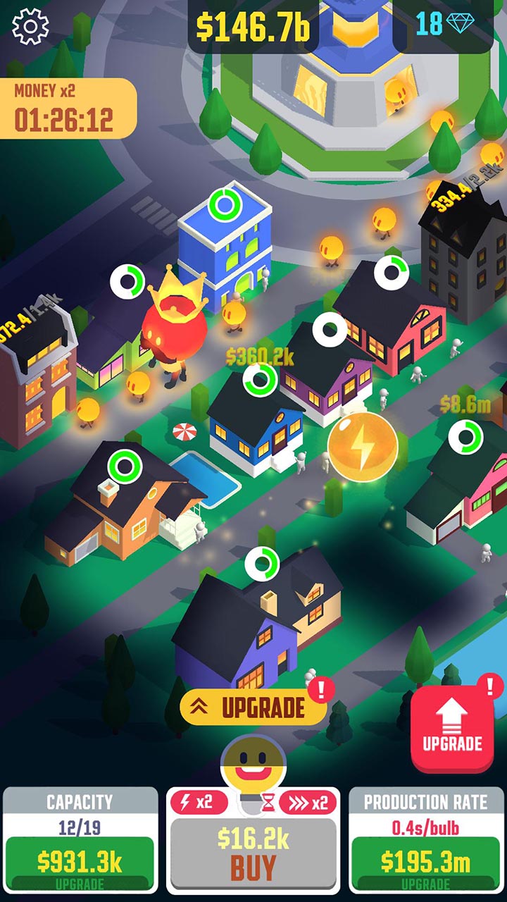 Idle Light City MOD APK 3.0.1 (Unlimited Money) for Android