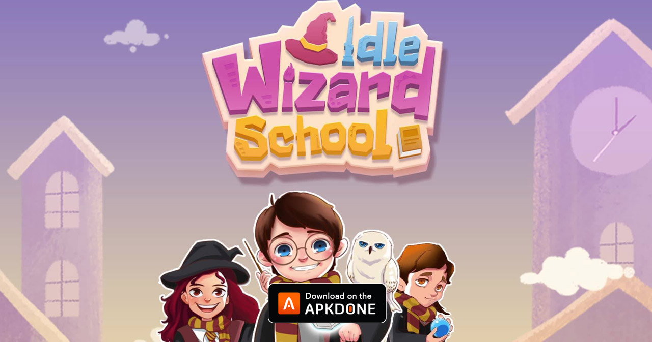 Idle Wizard School MOD APK 1.9.6 Download (Unlimited Money) for Android