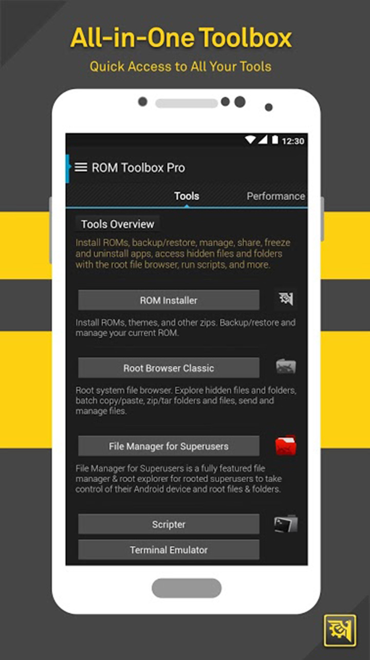 ROM Toolbox Pro MOD APK 6.5.1.0 (Premium Unlocked) for Android