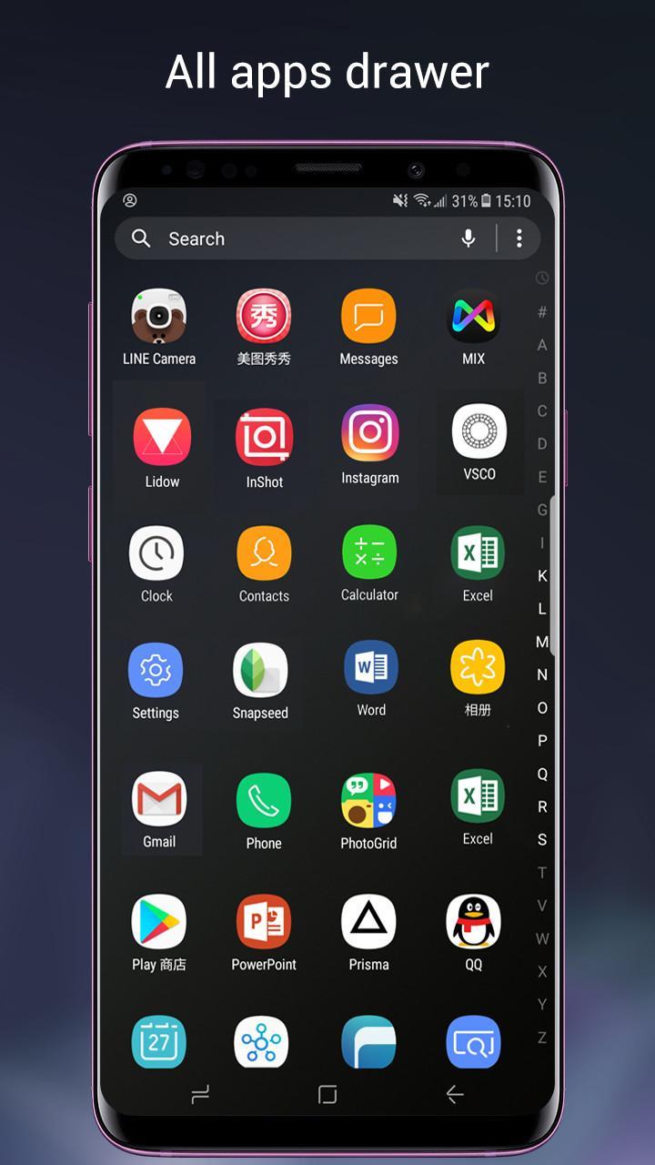 S9 Launcher MOD APK 7.0 (Premium Unlocked) for Android