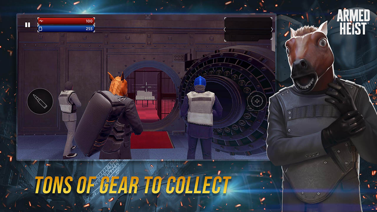 Armed Heist MOD APK 2.4.301 (Immortality) for Android