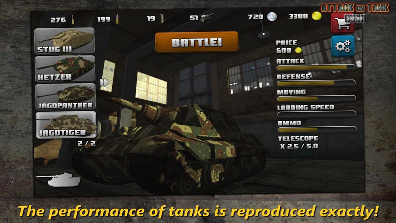 Attack on Tank: Rush MOD APK 3.5.2 (Unlimited Money) for Android