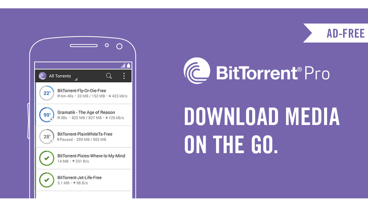 BitTorrent MOD APK 7.4.2 (Pro Unlocked) for Android