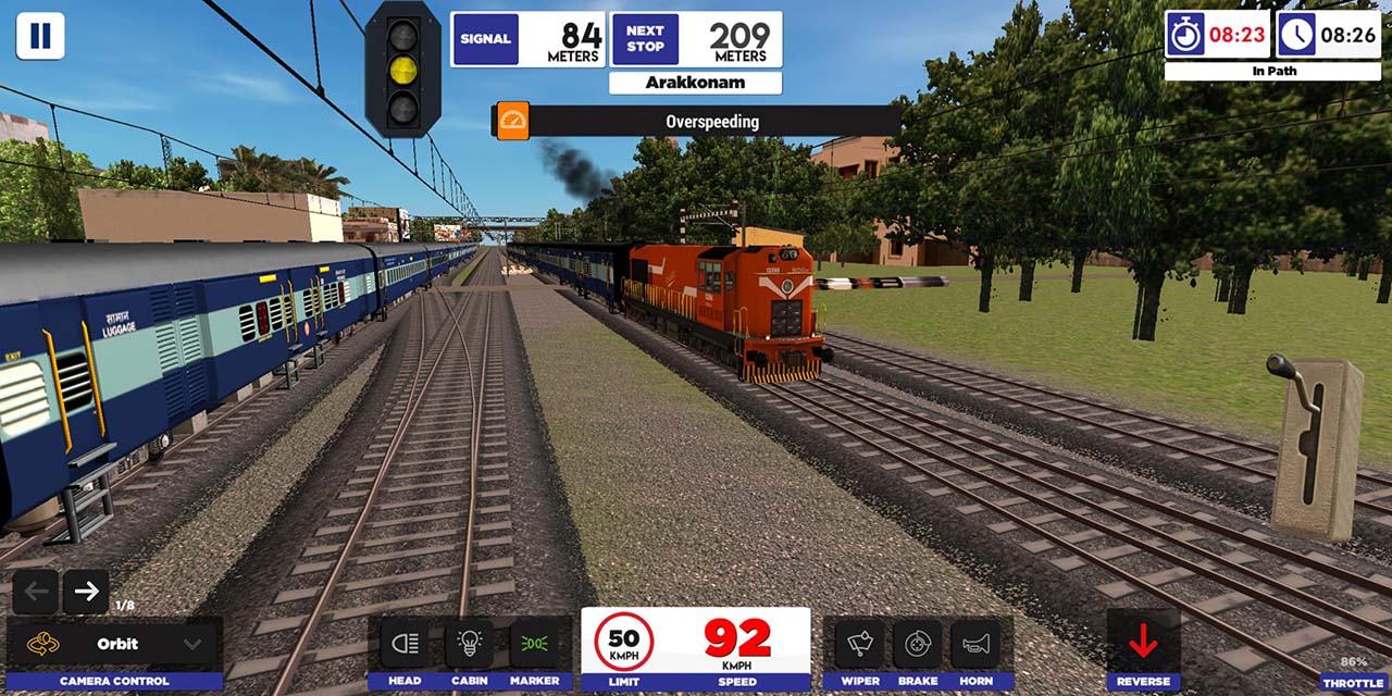 Indian Train Simulator MOD APK 2022.5.6 (Free Shopping) for Android