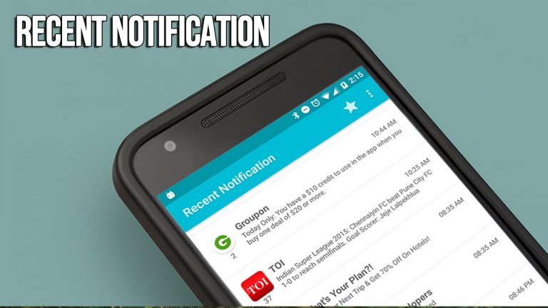 Recent Notification MOD APK 3.5.2 Download (Unlocked) free for Android
