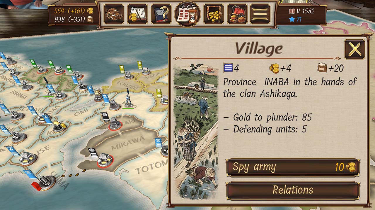 Shogun's Empire: Hex Commander MOD APK 1.9.1 (Unlimited Money) for Android