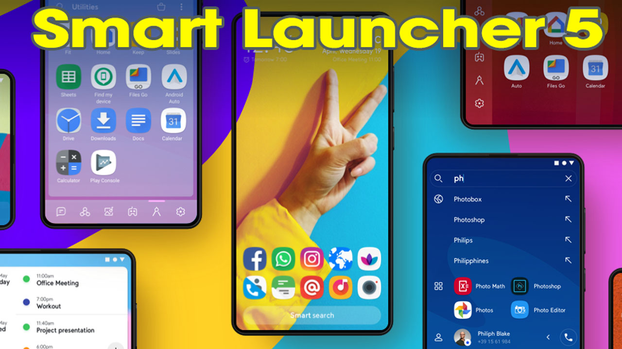 Smart Launcher 6 MOD APK 6.1 (Pro Unlocked) for Android