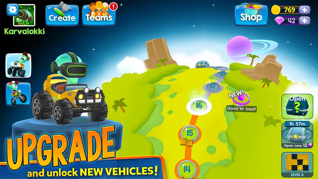 Big Bang Racing MOD APK 3.7.2 (Coins/Gems) for Android