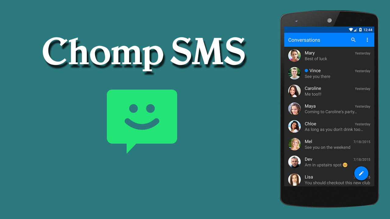 Chomp SMS MOD APK 8.67 (Pro Unlocked) for Android