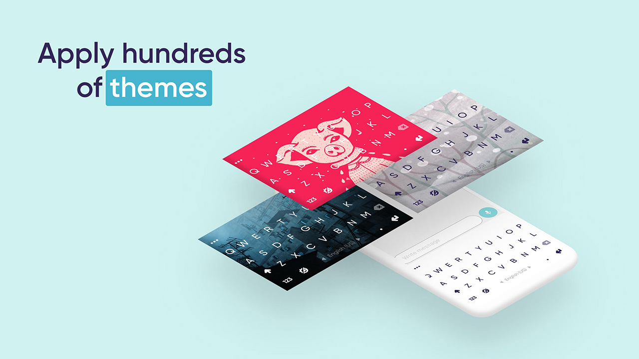 Fleksy Ergonomic Keyboard MOD APK 10.2.7 Download (Premium) free for ...