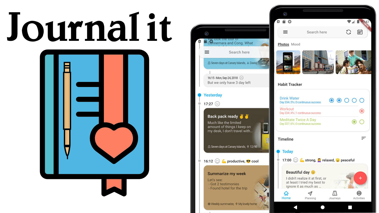 Journal it MOD APK 7.0.14 (Premium Unlocked) for Android