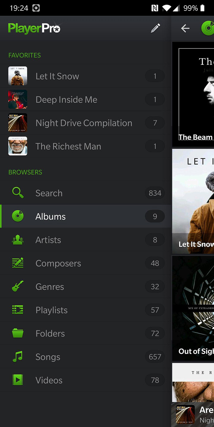PlayerPro Music Player MOD APK 5.31 (Paid for free) for Android