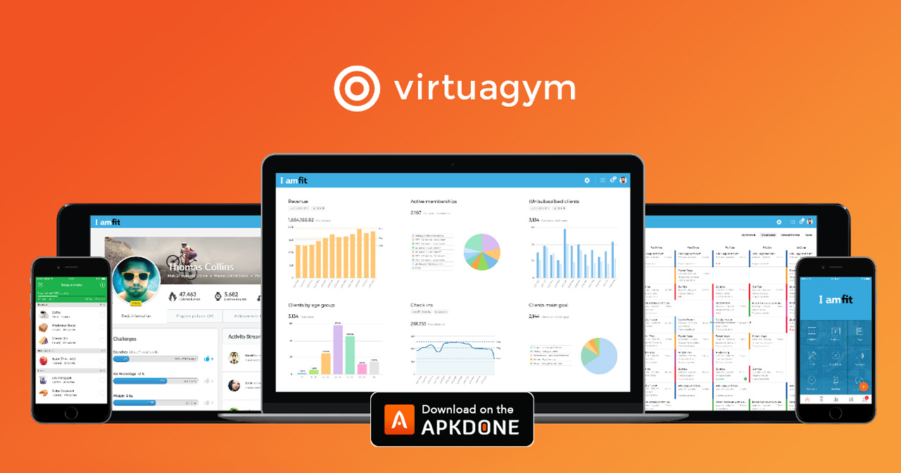 Virtuagym Fitness Tracker MOD APK 10.3.5 Download (Unlocked) free for Android