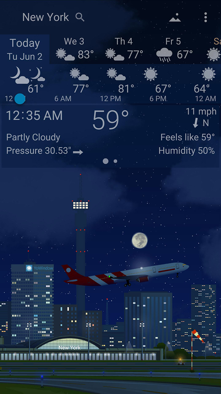 YoWindow Weather MOD APK 2.34.18 (Pro Unlocked) for Android