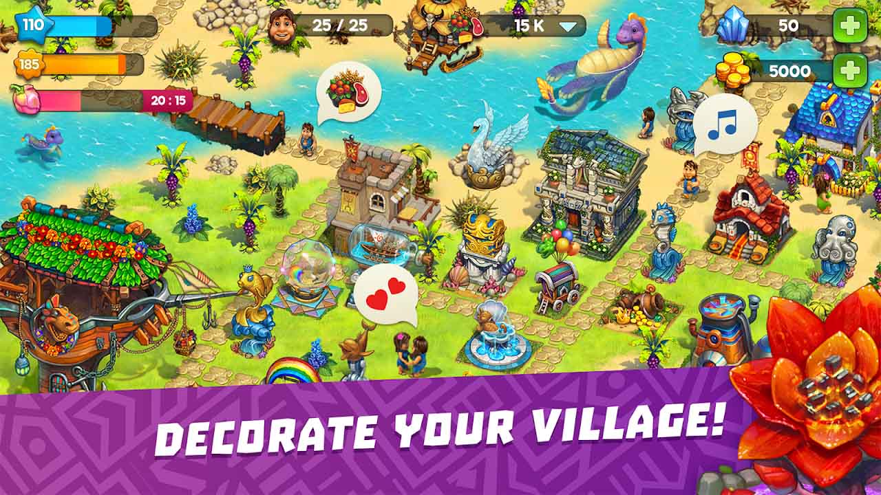 The Tribez MOD APK 15.7.6 (Unlimited Money) for Android