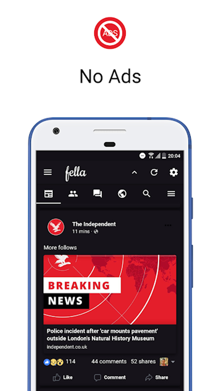 Fella for Facebook MOD APK 2.3.0 Download (Paid for free) for Android