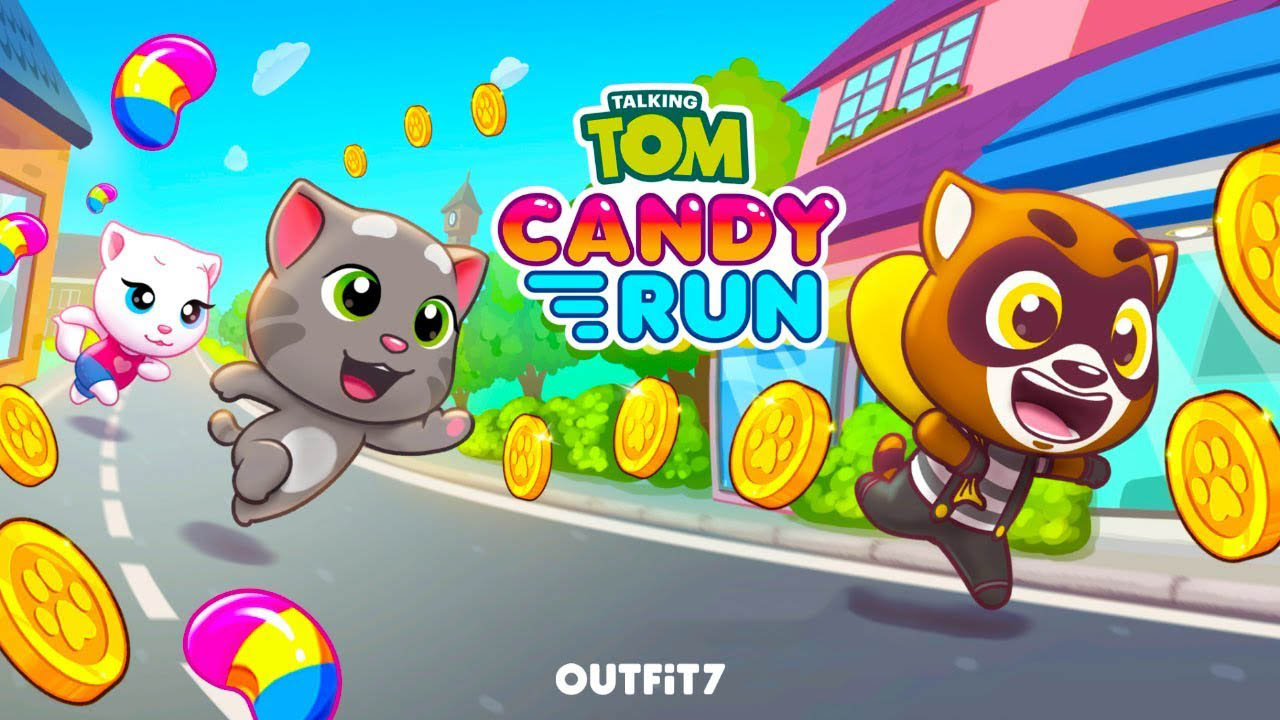 Talking Tom Candy Run MOD APK 1.6.2.377 (Unlimited Money) for Android