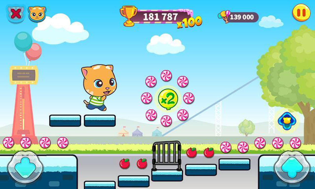 Talking Tom Candy Run MOD APK 1.6.2.377 (Unlimited Money) for Android