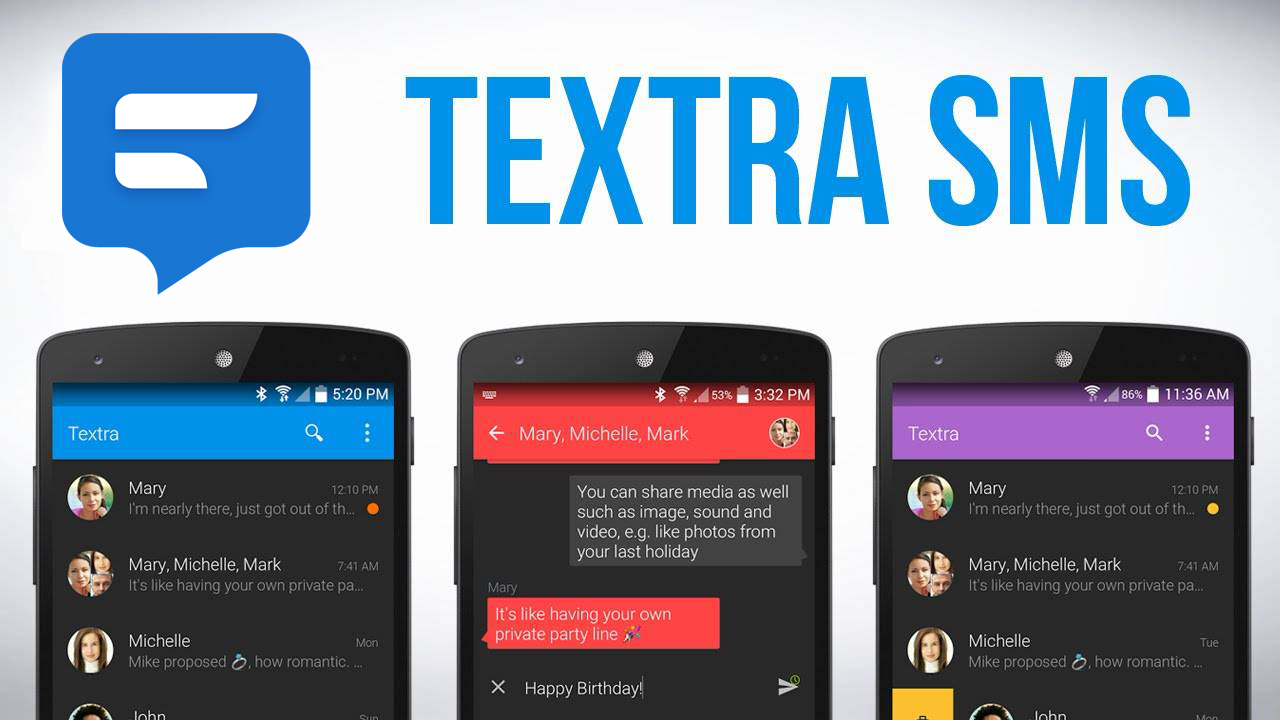 Textra SMS MOD APK 4.50 (Pro Unlocked) for Android