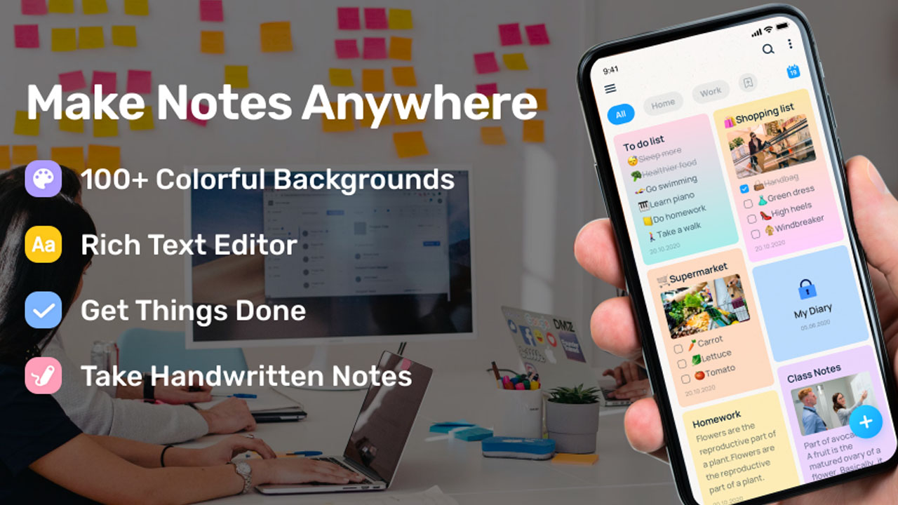 Easy Notes MOD APK 1.1.40.0926.01 (VIP Unlocked) for Android