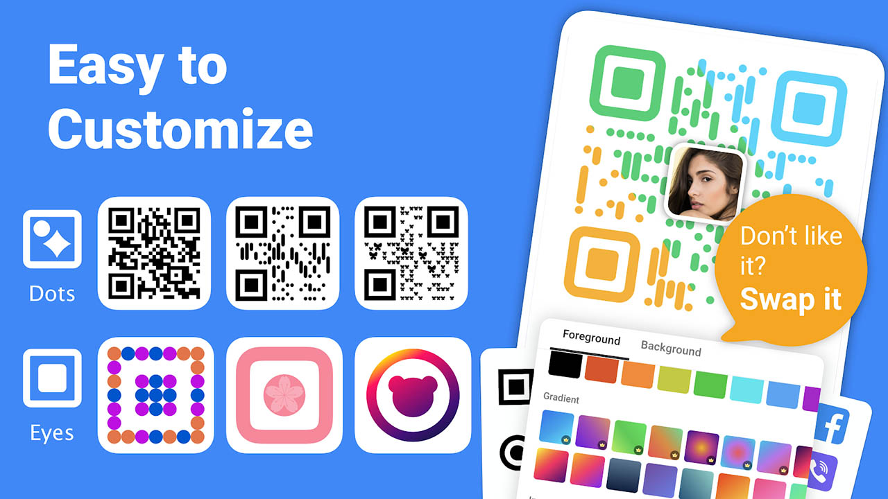 QR Code Generator MOD APK 1.02.03.0705 (VIP Unlocked) for Android