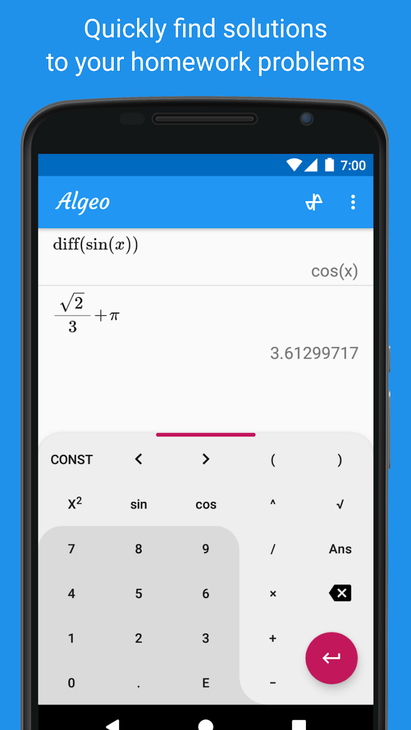 Graphing Calculator - Algeo MOD APK 2.32 (Pro Unlocked) for Android