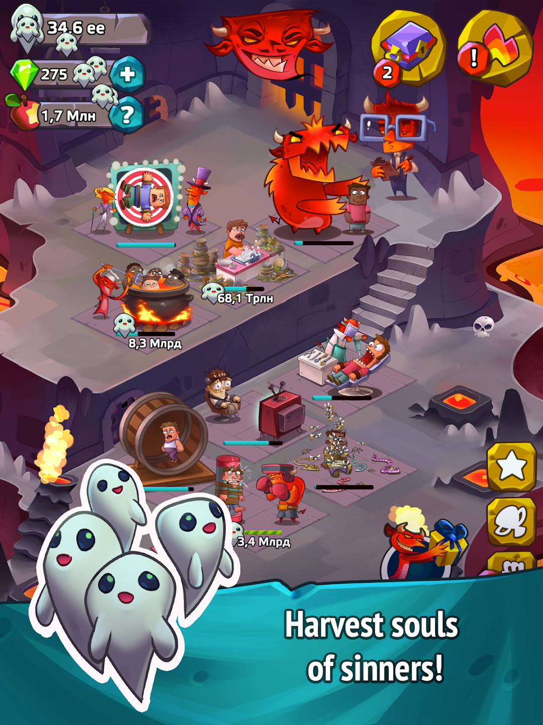 Idle Evil Clicker MOD APK 2.22.4 (Unlimited Money) for Android