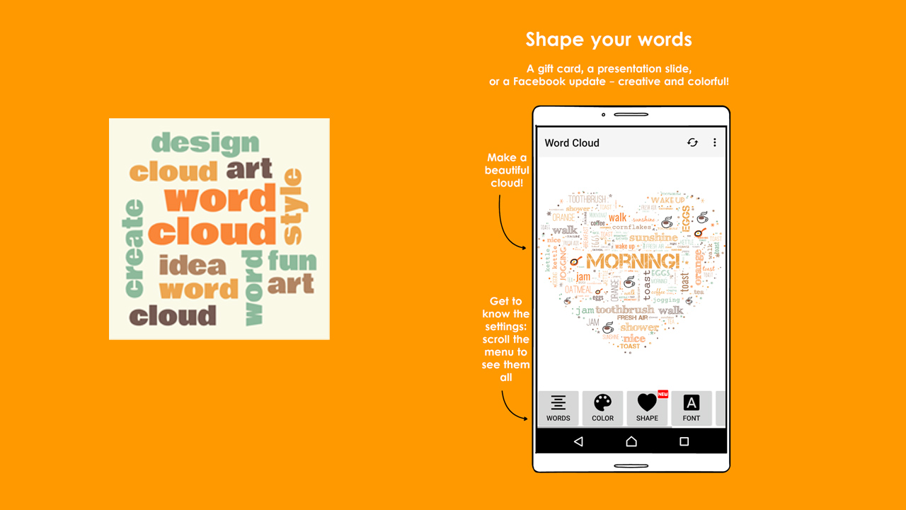 Word Cloud MOD APK 3.4.1 (All Contents Unlocked) for Android