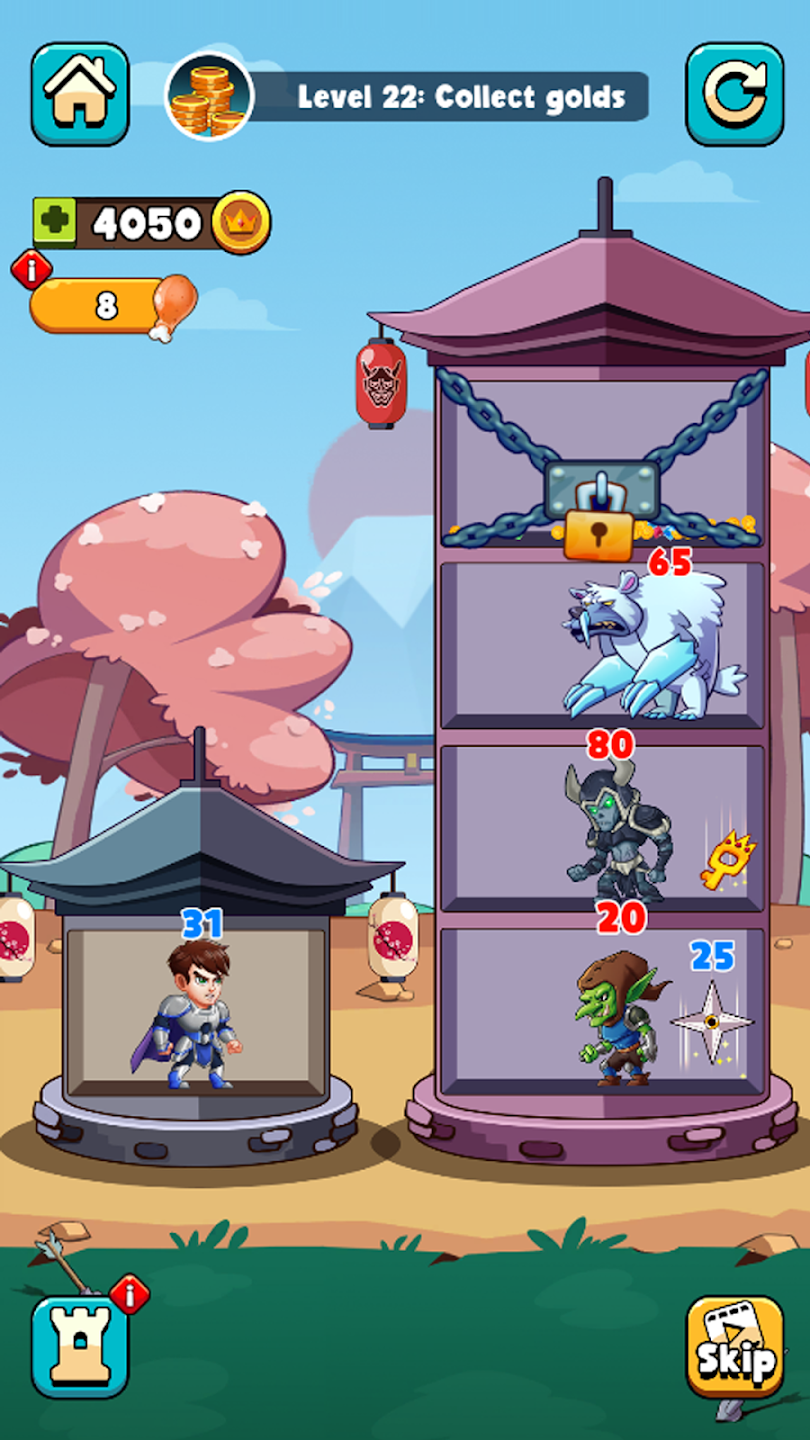 Hero Tower Wars MOD APK 7.9 (Unlimited Money) for Android