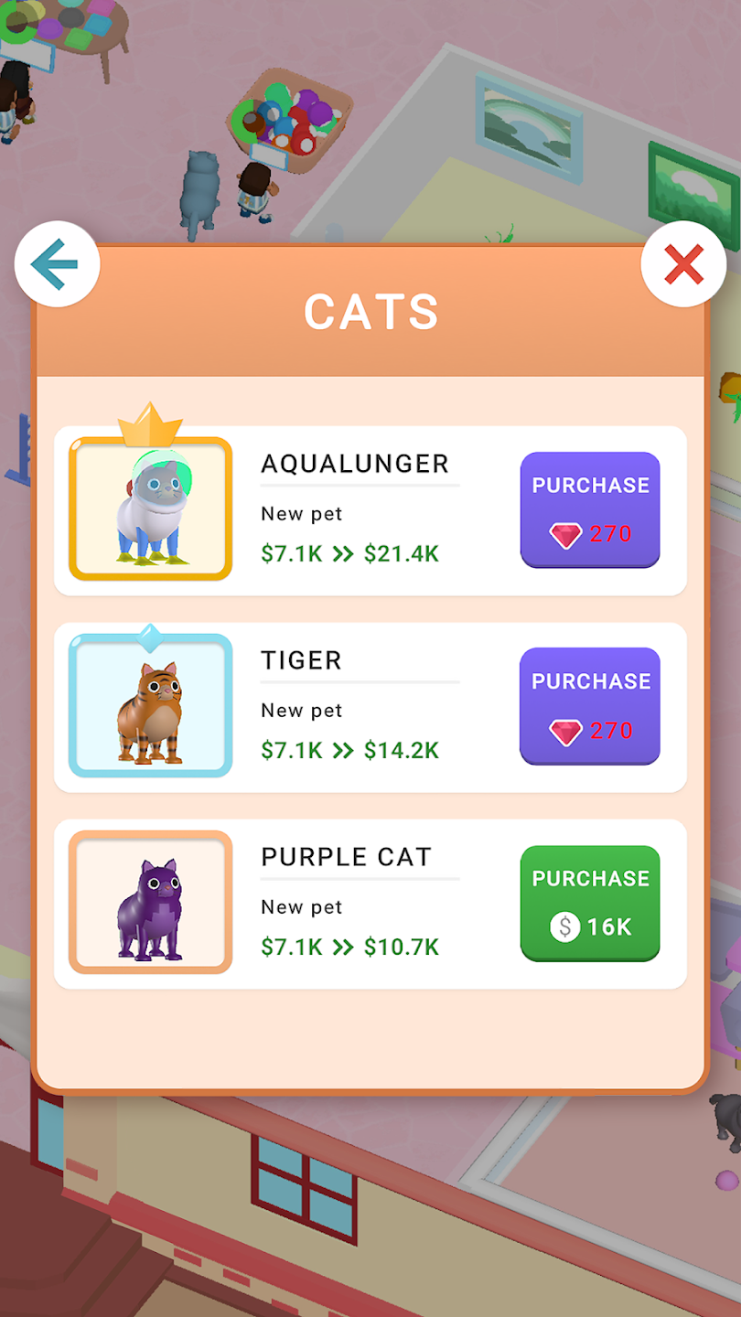 Idle Pet Shop MOD APK 0.5.1 (Unlimited Money) for Android