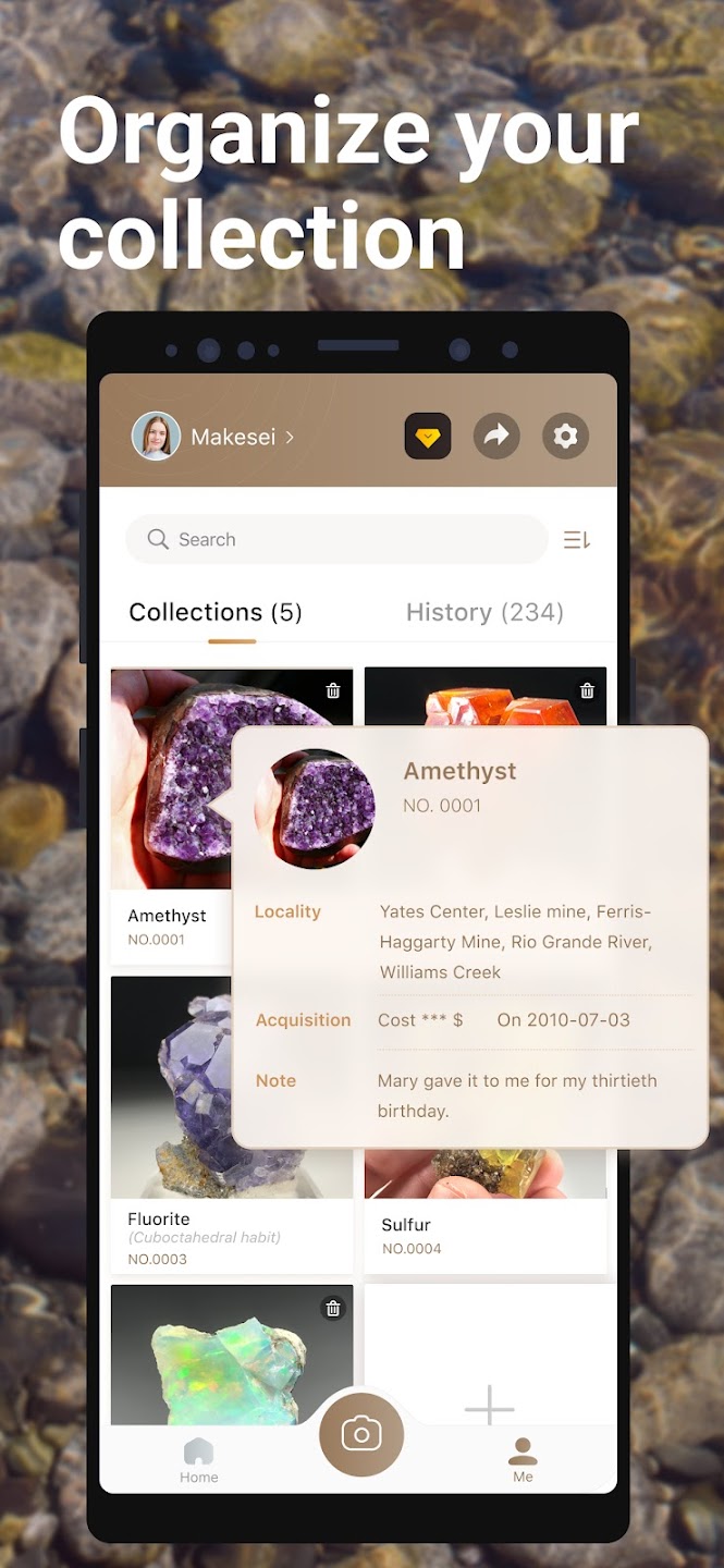 Rock Identifier MOD APK 2.3.14 (Premium Unlocked) for Android